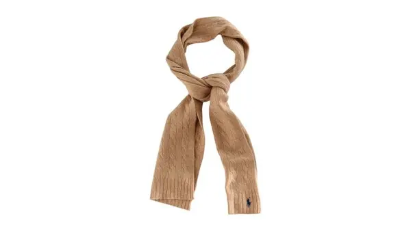 Polo Ralph Lauren Wool Cashmere Classic Cable Scarf