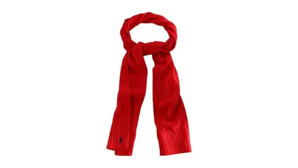Polo Ralph Lauren Wool Cashmere Classic Cable Scarf