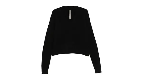 Rick Owens Tommy V-neck Maglia Sweater