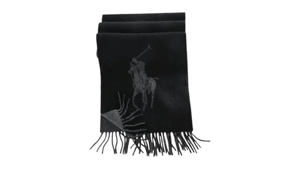 Polo Ralph Lauren Polo Player Scarf - Charcoal/black