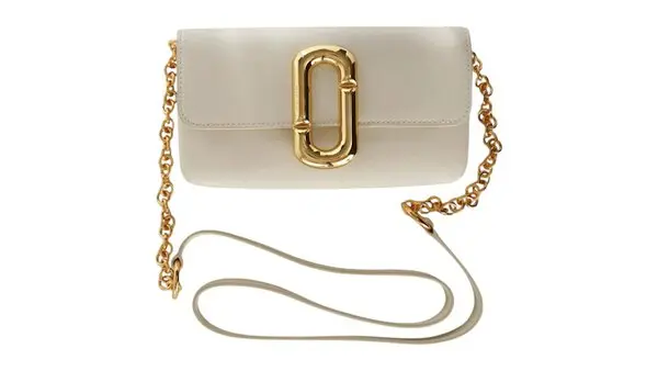 Marc Jacobs On Chain Wallet - Cloud Whit