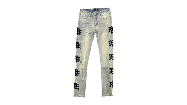 Mixed Emotion Desert Monogram Denim
