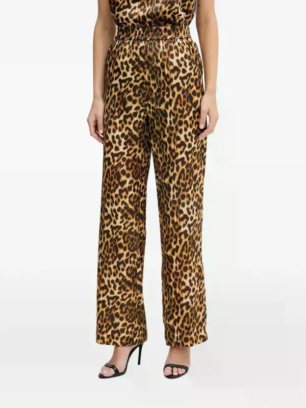 SILVIAN HEACH Animal-print Trousers