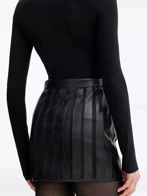 SILVIAN HEACH Stripe Panel Skirt