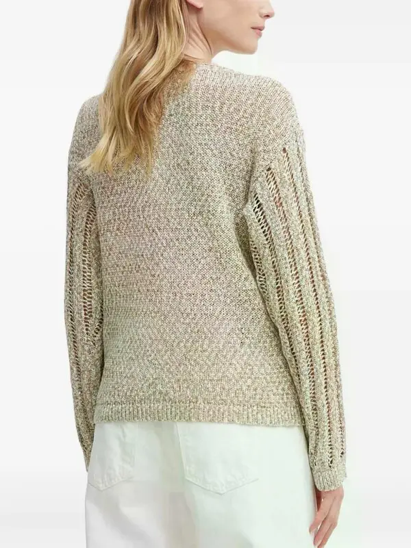 Sisley Open-knit Sweater