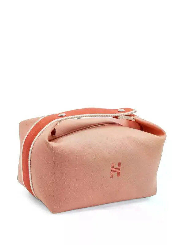 Hermès Bride-a-brac Toile H Canvas Makeup Bag