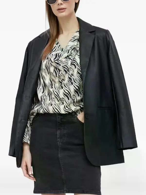Sisley Tie-fastening V-neck Top