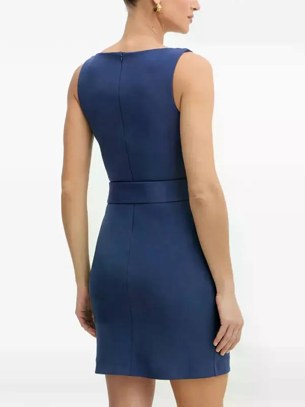 SILVIAN HEACH Belted Sleeveless Dress