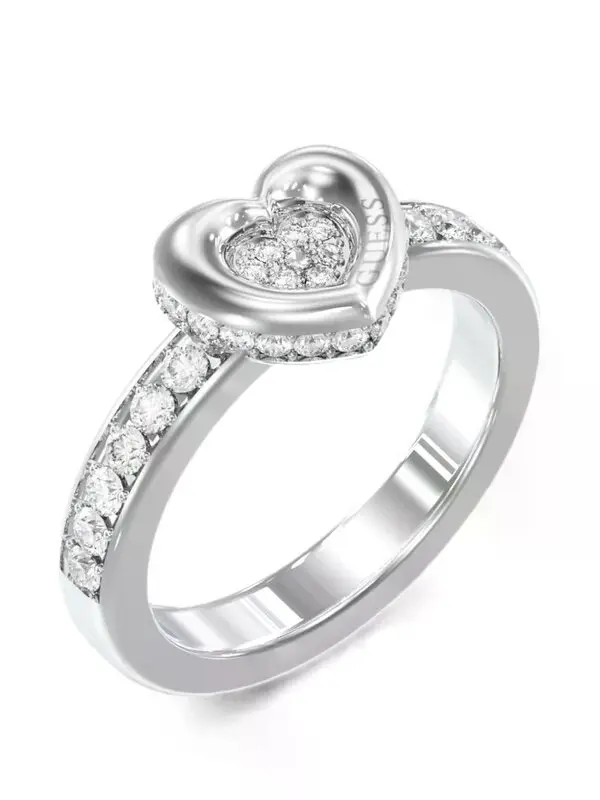 Guess L.o.v.e. Ring - Silver