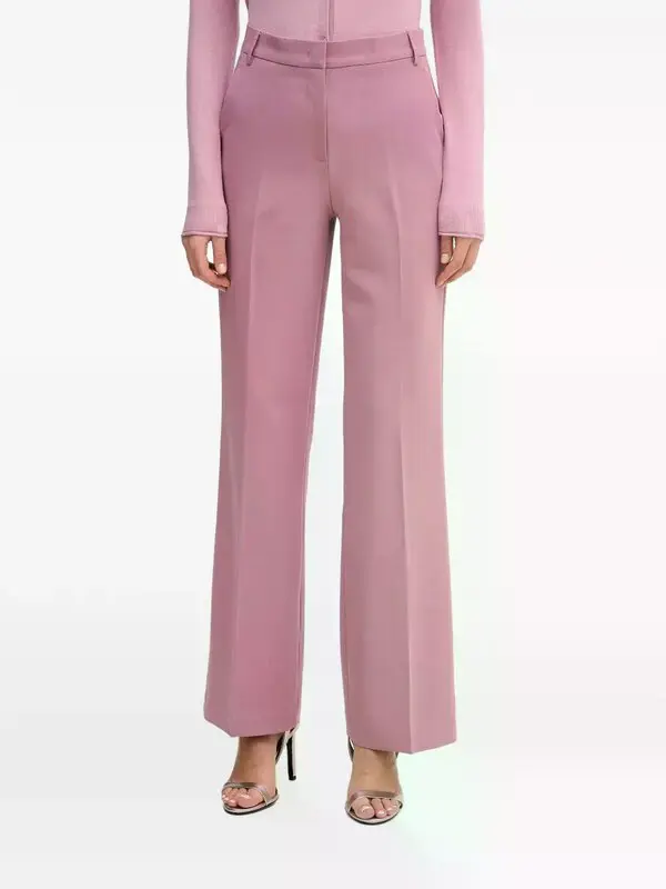Sisley Flared Back-pocket Trousers
