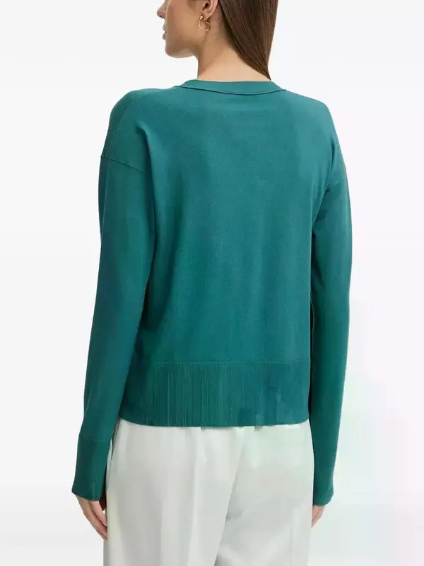 Sisley Button V-neck Cardigan