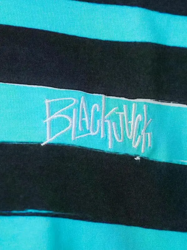 BLACKJACK Menace Stripde T-shirt