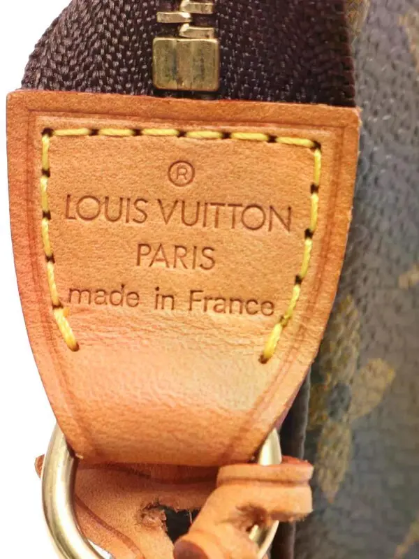 LOUIS VUITTON Monogram Pochette Accessoires Shoulder Bag - Brown