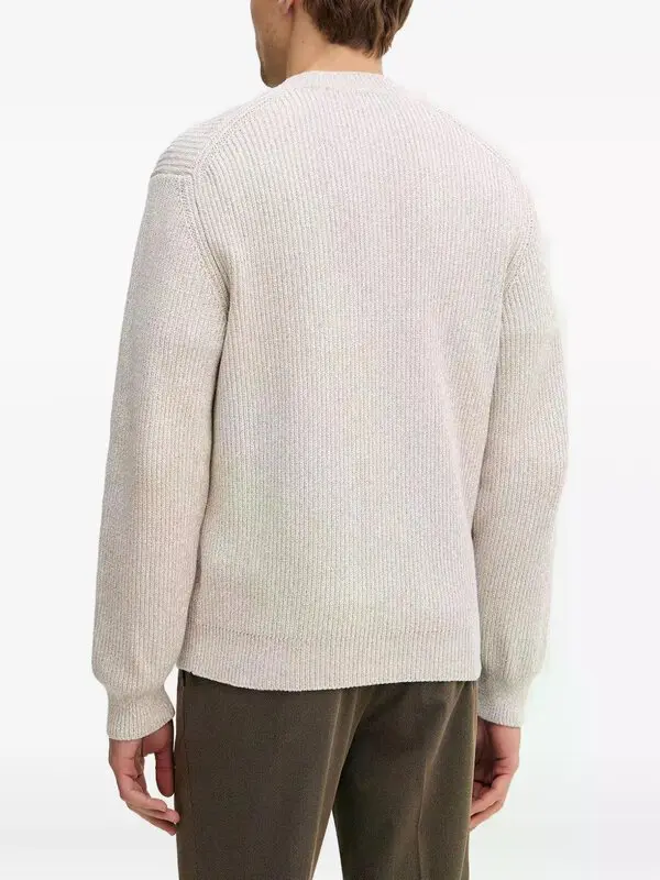 Sisley Cotton Rib Knit Cardigan