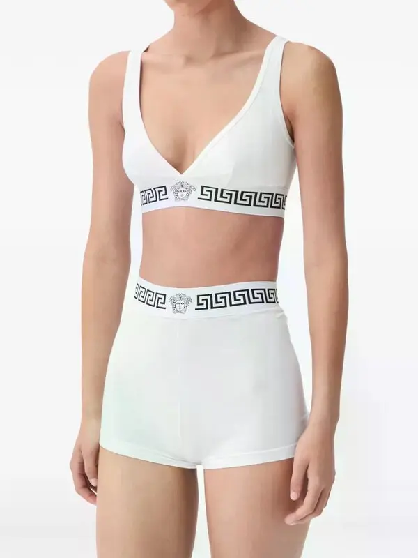 Versace Cotton-jersey Trunks