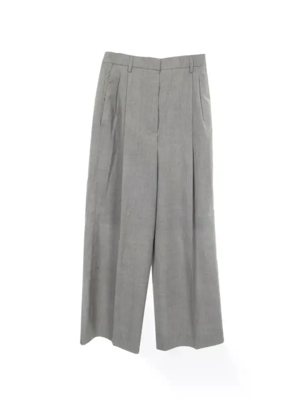 Prada Pleated Wool Trousers