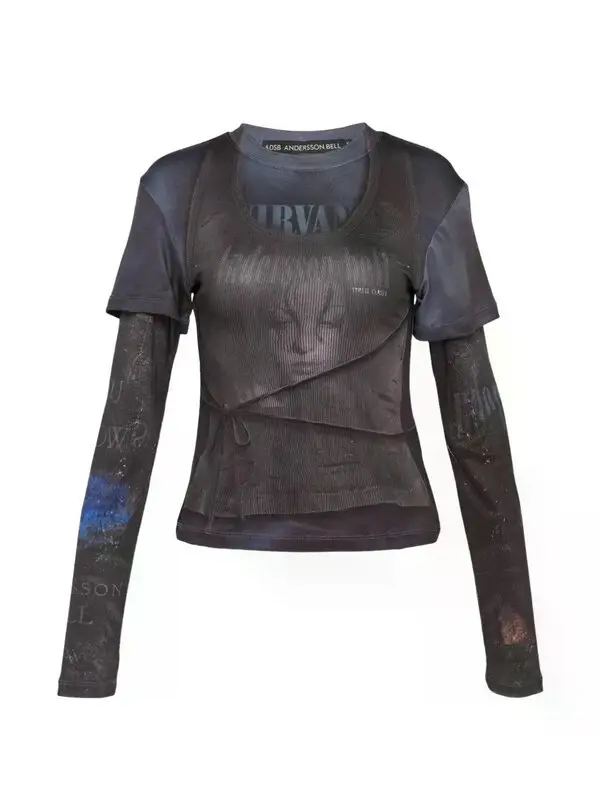 Andersson Bell Rock Archive Layered T-shirt