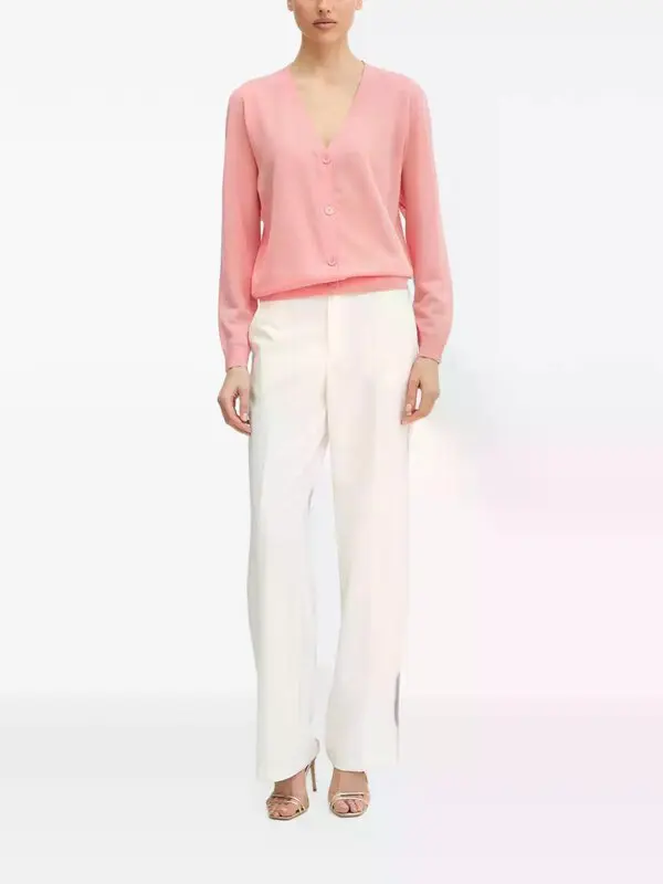 SILVIAN HEACH Button V-neck Cardigan - Pink