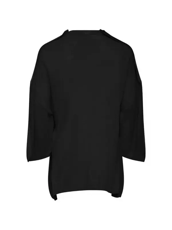 Comme Des Garçons Curved-hem Sweater