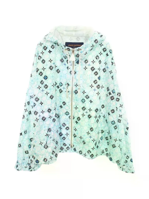 LOUIS VUITTON Monogram Hooded Jacket