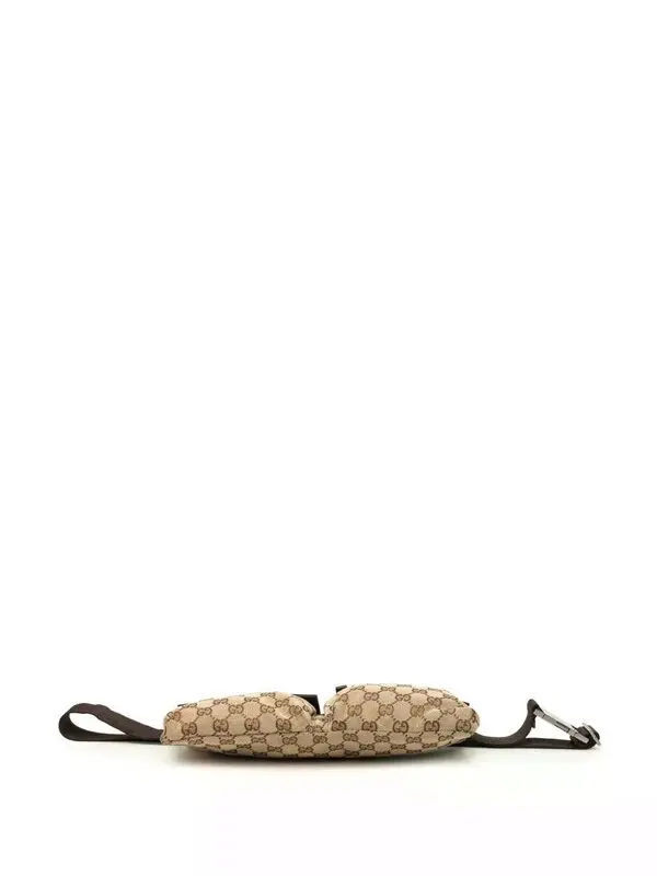 Gucci Gg Canvas Double Pocket Belt Bag