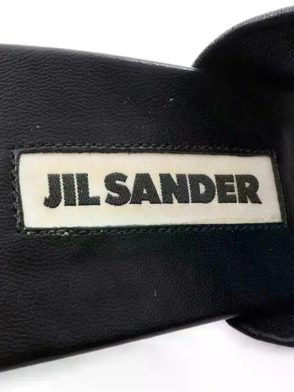 JIL SANDER Toe-strap Block-heel Sandals
