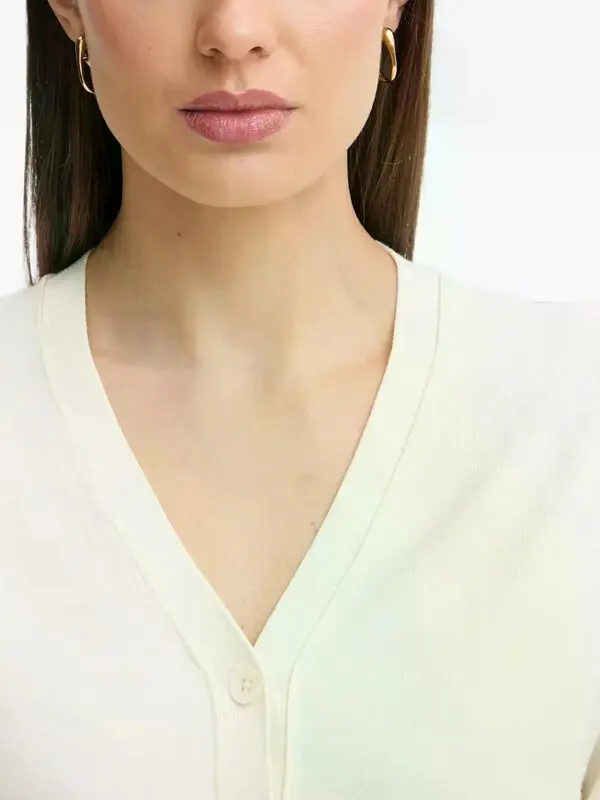 Sisley V-neck Button Cardigan