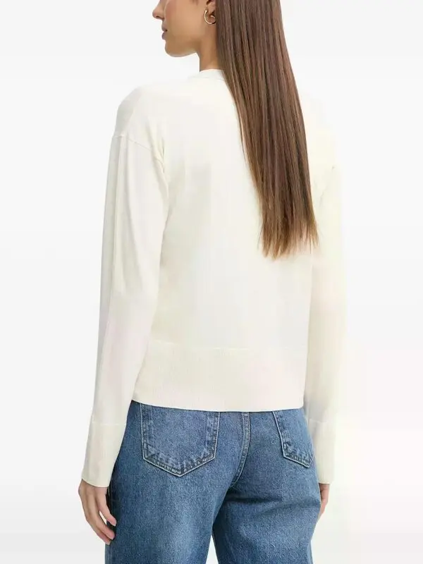 Sisley V-neck Button Cardigan