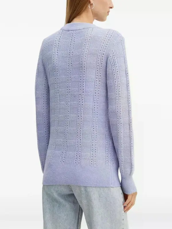SILVIAN HEACH Openwork Long Sleeve Knitwear