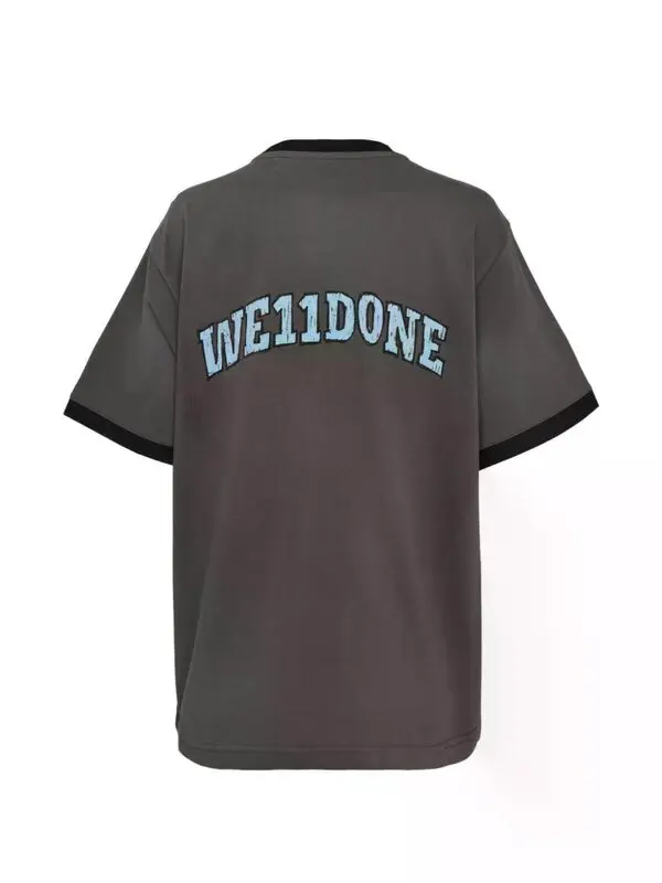 We11Done Doodle Teddy Charm T-shirt