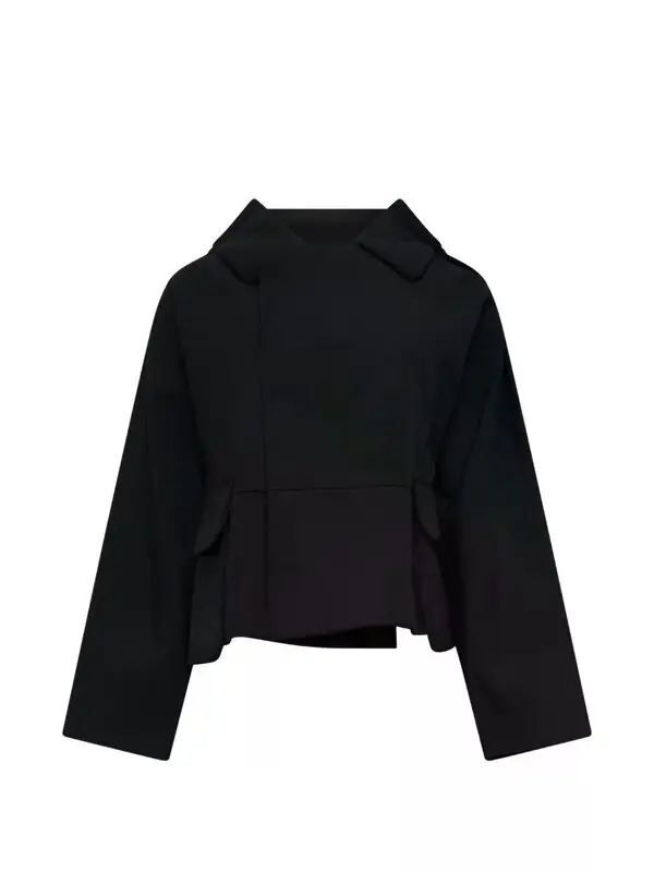 Comme Des Garçons Cropped Button-up Jacket