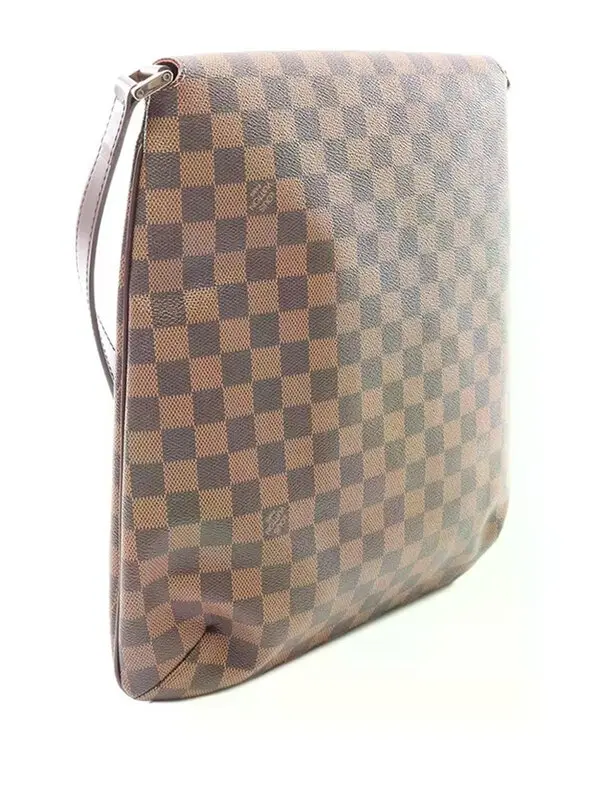 LOUIS VUITTON Damier Ebene Musette Salsa Long Strap Cross Body Bag