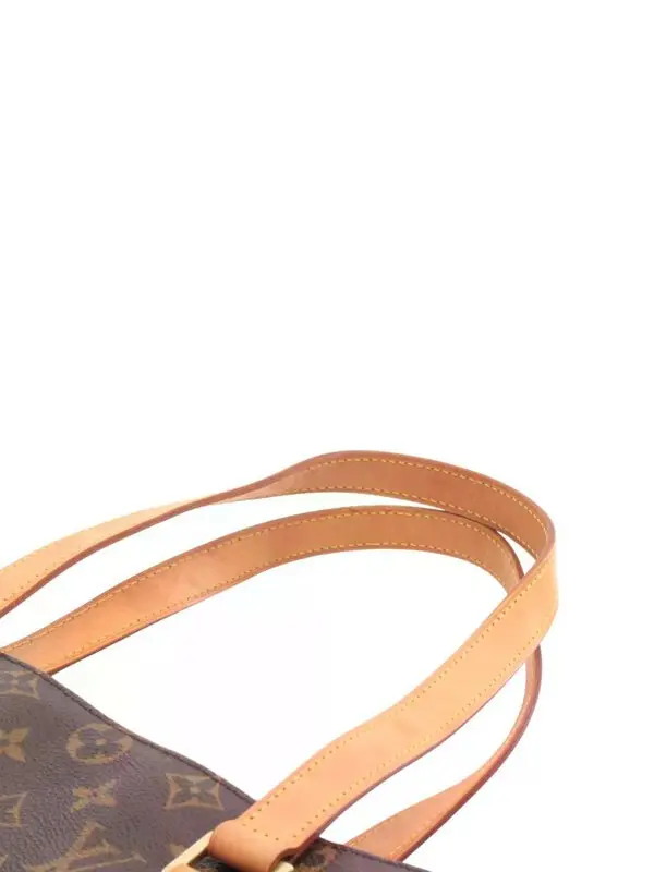 LOUIS VUITTON Monogram Cabas Mezzo Tote Bag