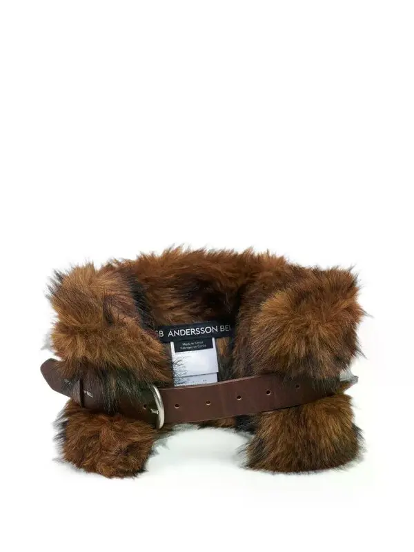 Andersson Bell Belted Scarf - Brown