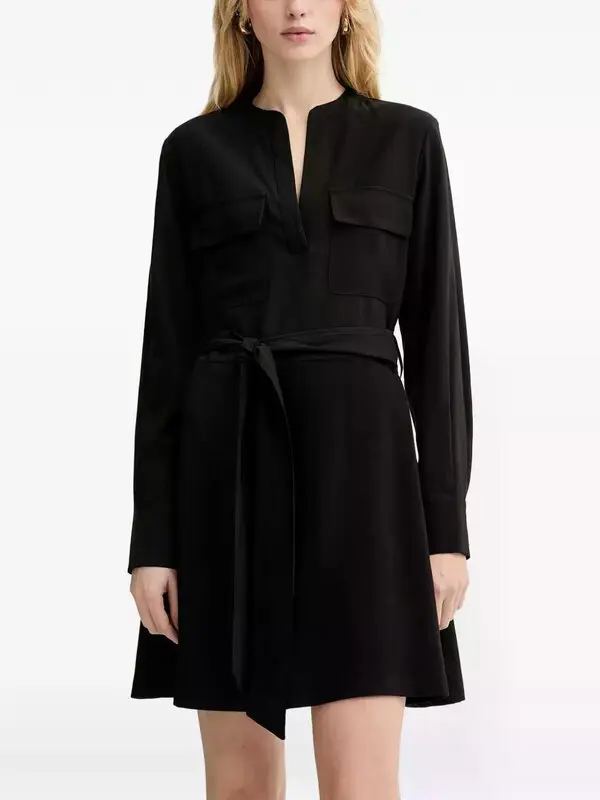 SILVIAN HEACH Buttoned V-neck Dress