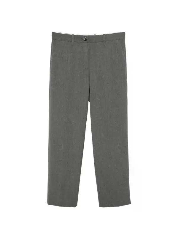 NINE:INTHE:MORNING Seraphine Straight-leg Trousers - Grey