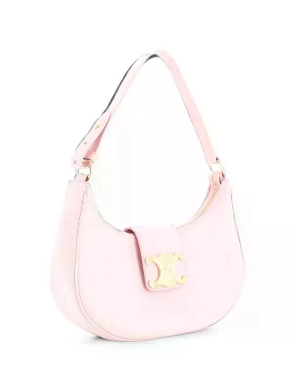 Celine Ava Triomphe Leather Shoulder Bag