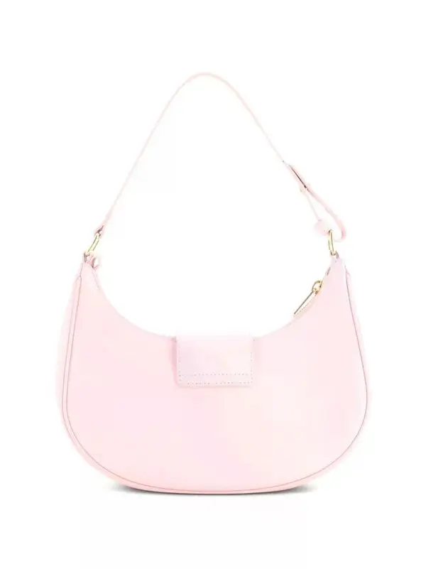 Celine Ava Triomphe Leather Shoulder Bag - Pink