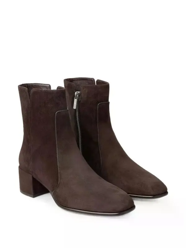 JIMMY CHOO Eliot Suede Ankle Boots 45
