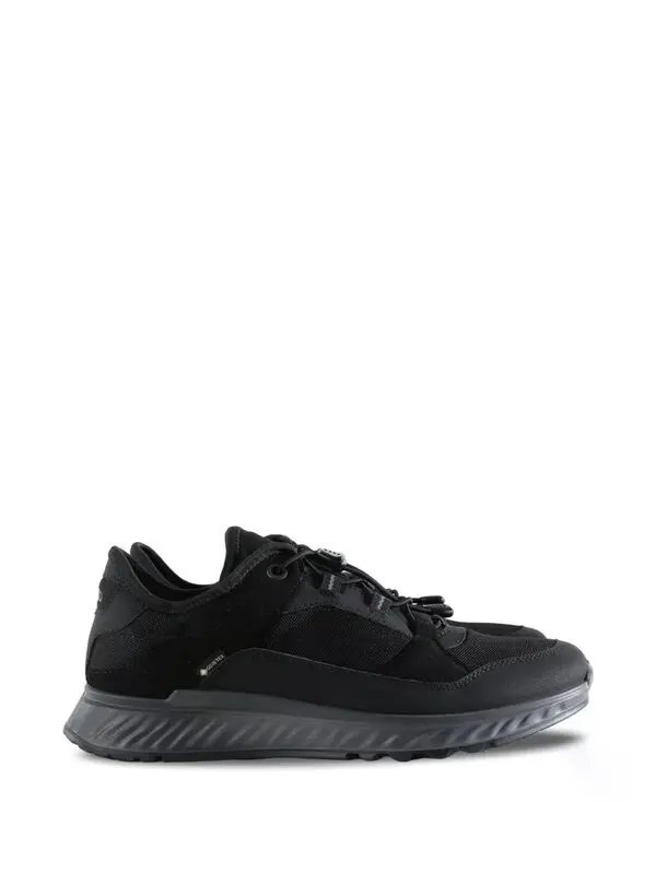 Ecco Exostride Gore-tex Panelled Sneakers - Black