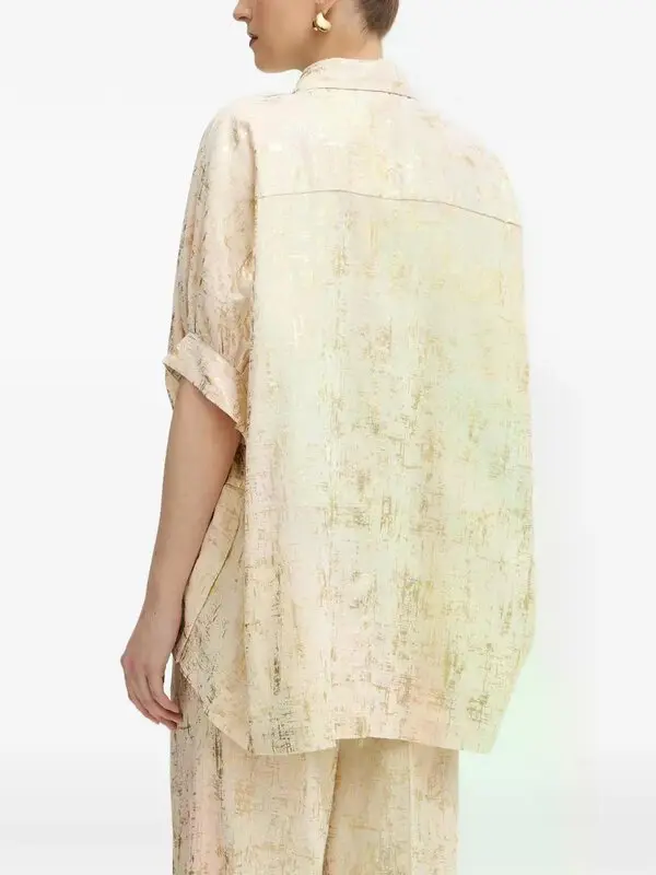 SILVIAN HEACH Patterned Short Sleeve Shirt