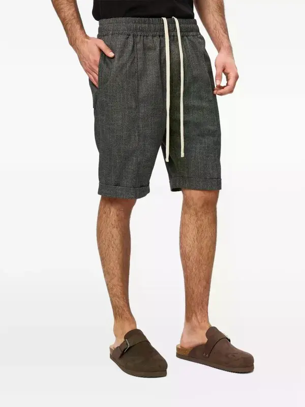 HAMZA Thomas Drawstring-waist Shorts