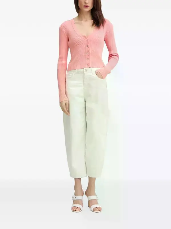 SILVIAN HEACH Ribbed Cardigan - Pink