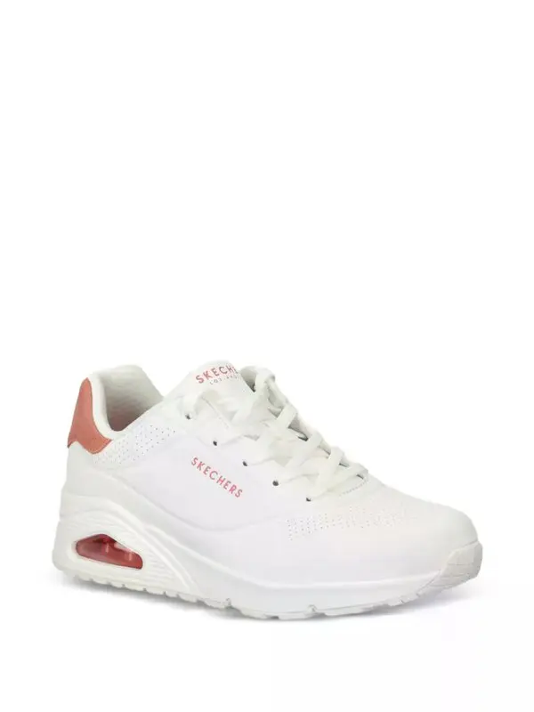 Sketchers Uno Pop Back Sneakers - White