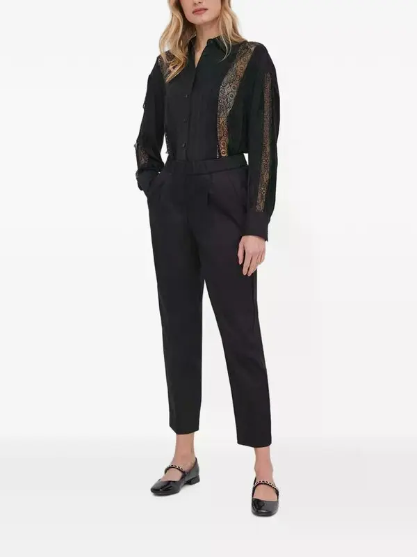 Sisley Lace-detail Shirt