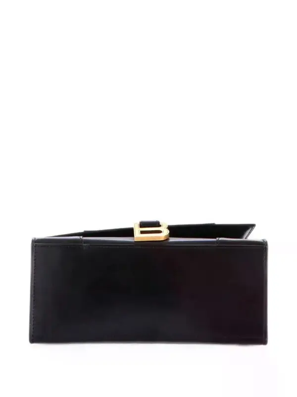 Balenciaga Hourglass Top Handle Bag Leather Satchel