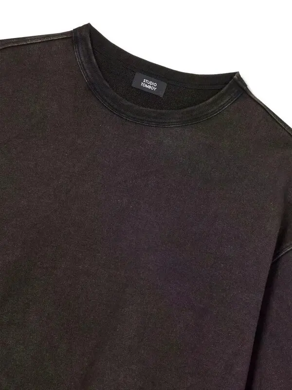 STUDIO TOMBOY Frayed-details Sweatshirt