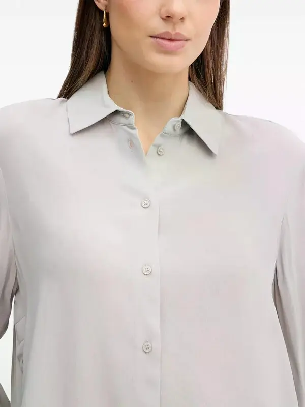 Sisley Long-sleeve Button-fastening Shirt
