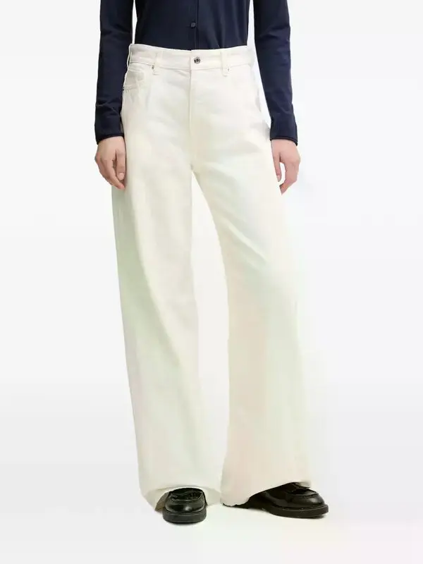 Sisley Washed-effect Jeans