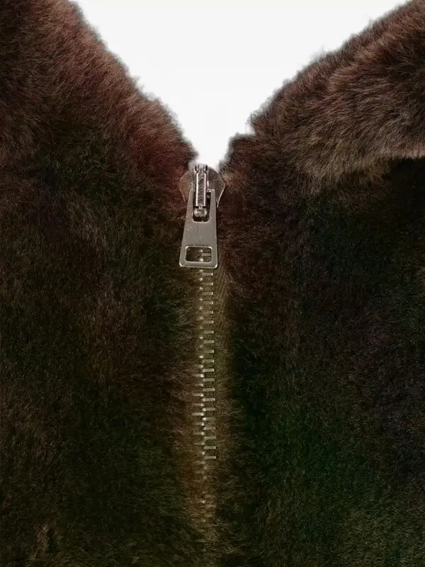 YVES SALOMON Hooded Shearling Jacket